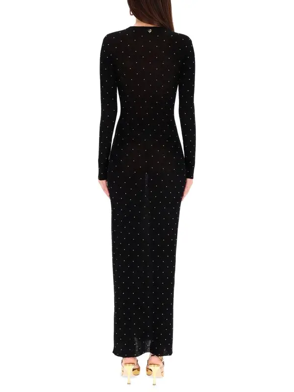 Rabanne Second-skin Effect Long Dress - Black
