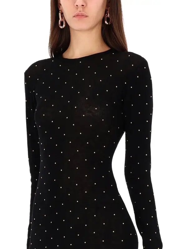Rabanne Second-skin Effect Long Dress - Black