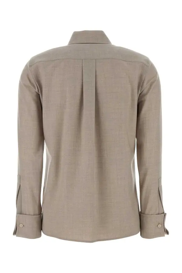 Max Mara Tebaide Shirt In Stretch Cashmere