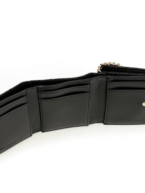 Stella McCartney Falabella Trifold Wallet - Black