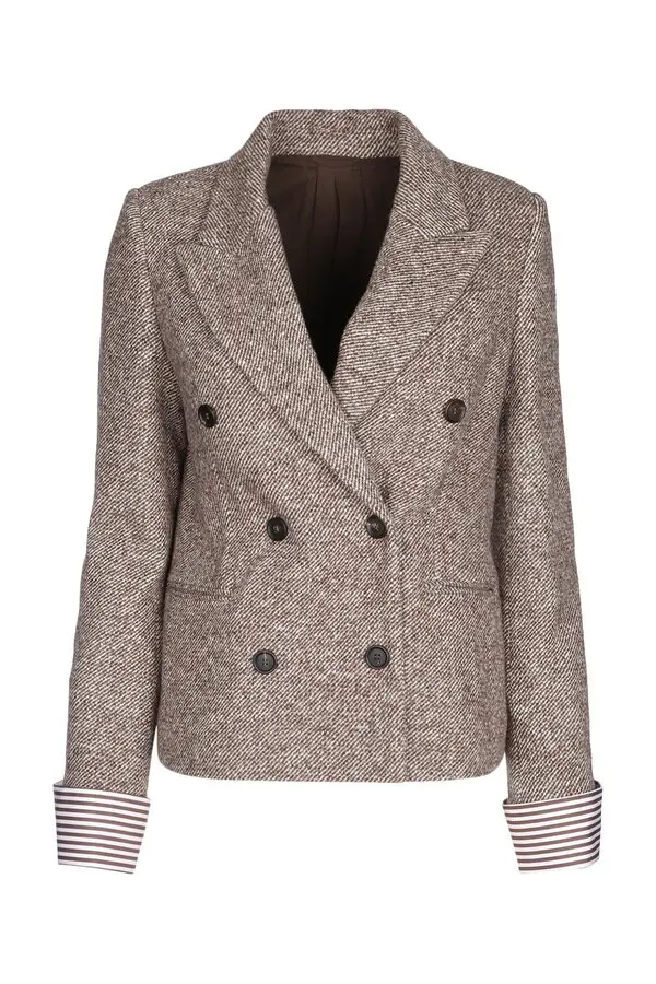 Brunello Cucinelli Double Breasted Blazer