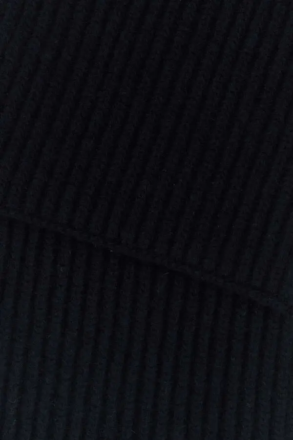 MAISON MARGIELA Midnight Wool Scarf - Blue