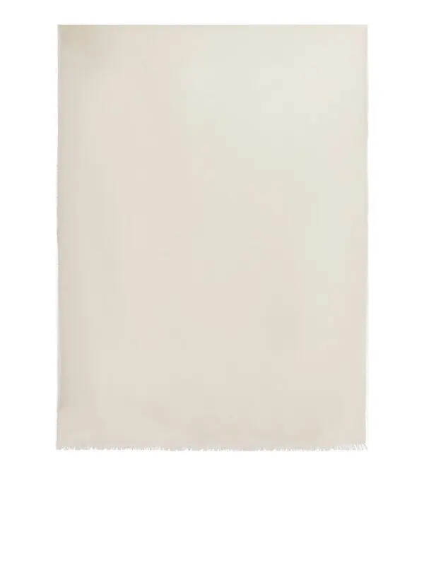 Max Mara Vetusta Wool And Silk Scarf With Jacquard Logo - Multicolor