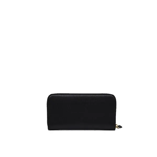 Prada Leather Logo Wallet - Black
