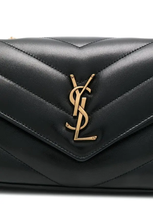 Saint Laurent Loulou Small Leather Shoulder Bag - Multicolor