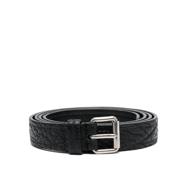 Prada Textured Leather Belt - Black