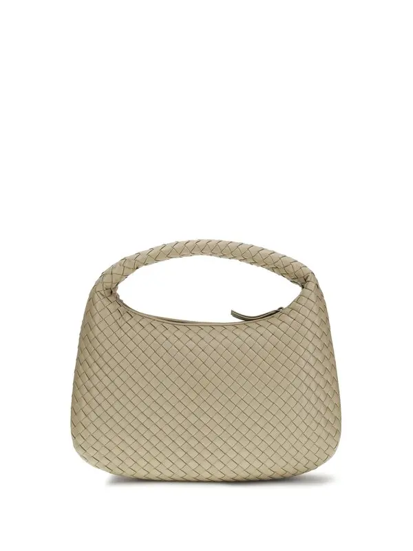 Bottega Veneta Padded Intrecciato Leather Shoulder Bag - Cream