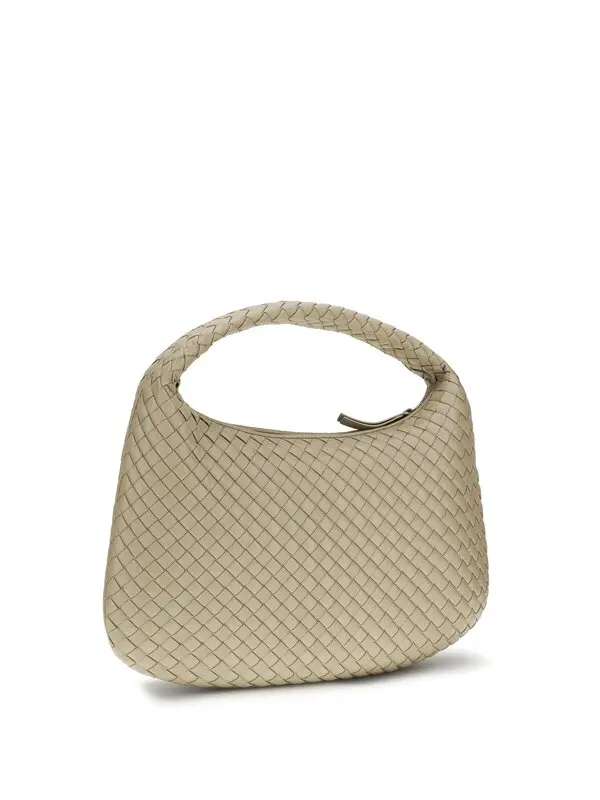 Bottega Veneta Padded Intrecciato Leather Shoulder Bag - Cream