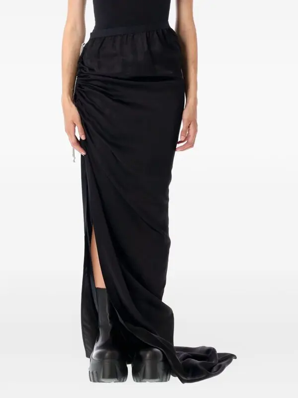 Rick Owens Long Skirt - Multicolor
