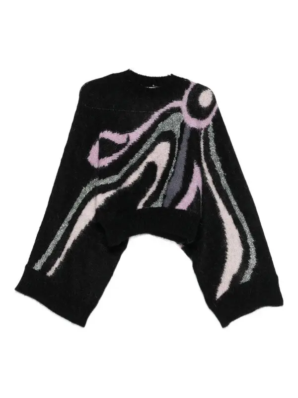Emilio Pucci Wool Printed Sweater - Multicolor