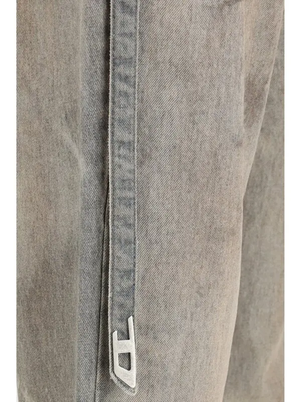 DIESEL® Slim Fit Jeans With Double Layer Detailing - Gray