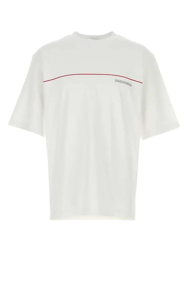 Dsquared2 Cotton Oversize T-shirt - White