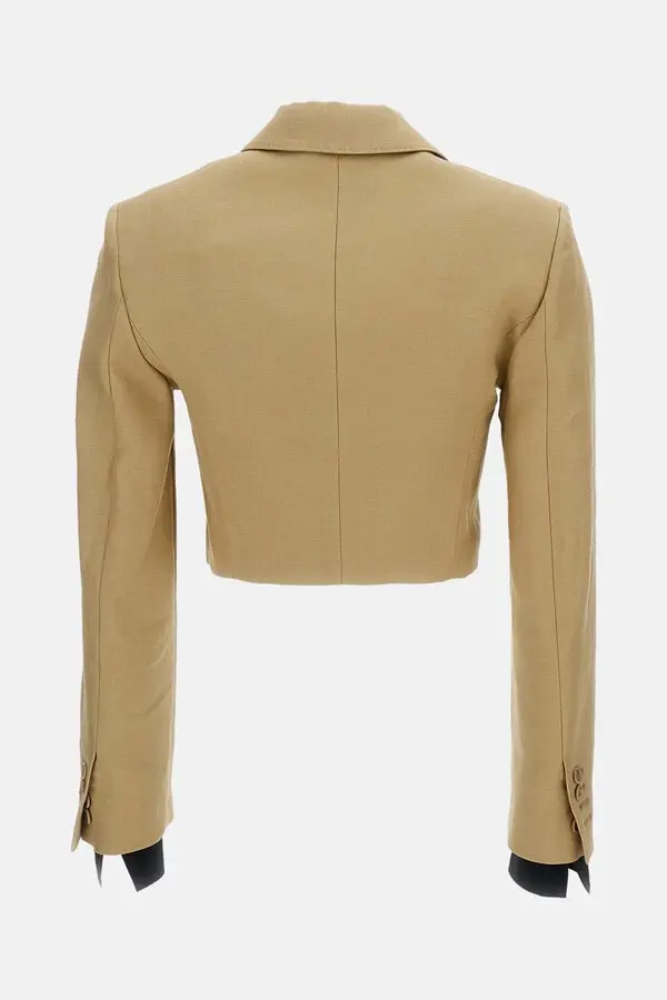 Max Mara Buono Cropped Blazer - Multicolor