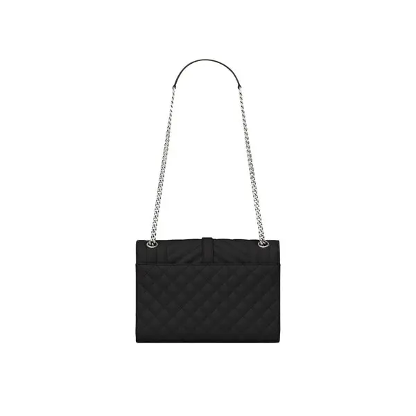 Saint Laurent Envelope Medium Bag - Black
