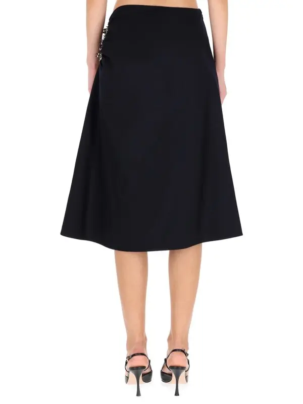 Dries Van Noten Sovora" Midi Skirt