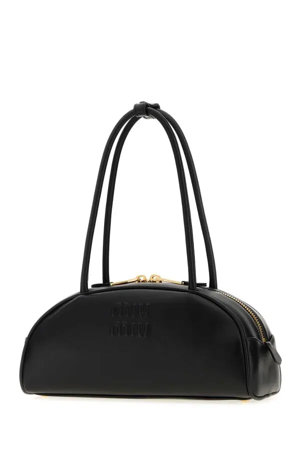 Miu Miu Mini Wander Handbag In Two-tone Fabric