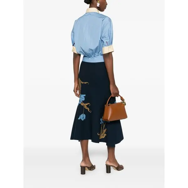Marni Three-quarter Sleeve Cotton Shirt