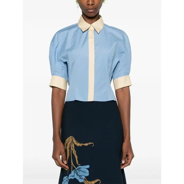 Marni Three-quarter Sleeve Cotton Shirt