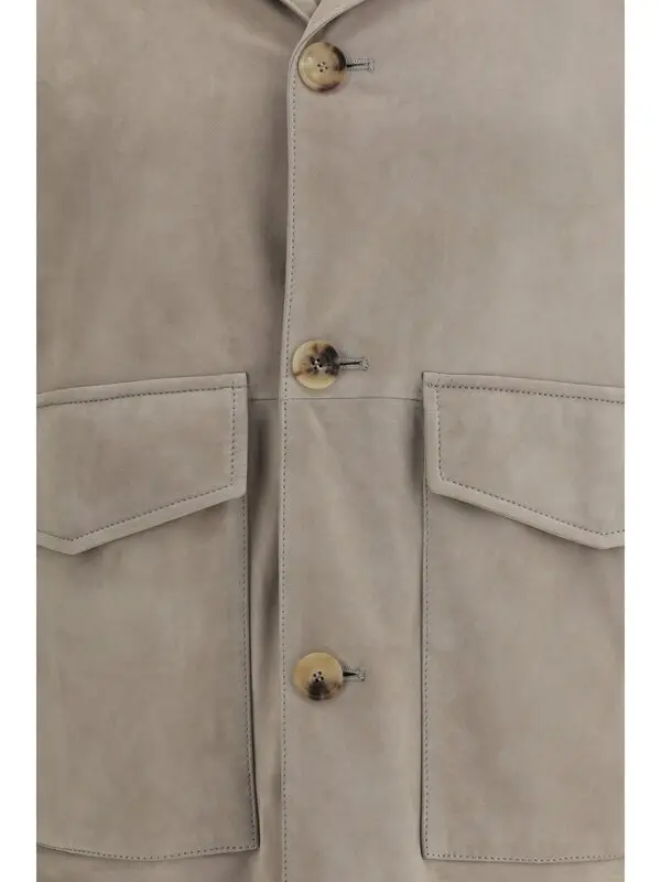 Brunello Cucinelli Suede Jacket