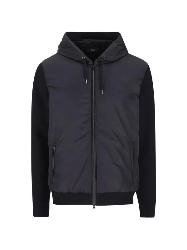 Herno Padded Jacket With Hood - Multicolor