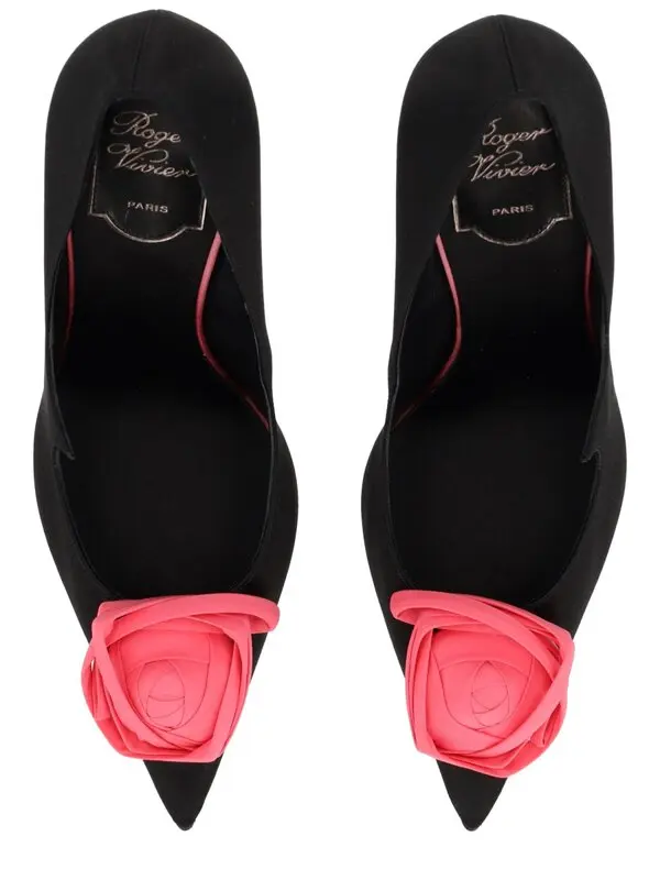 ROGER VIVIER Rose Detail Pumps