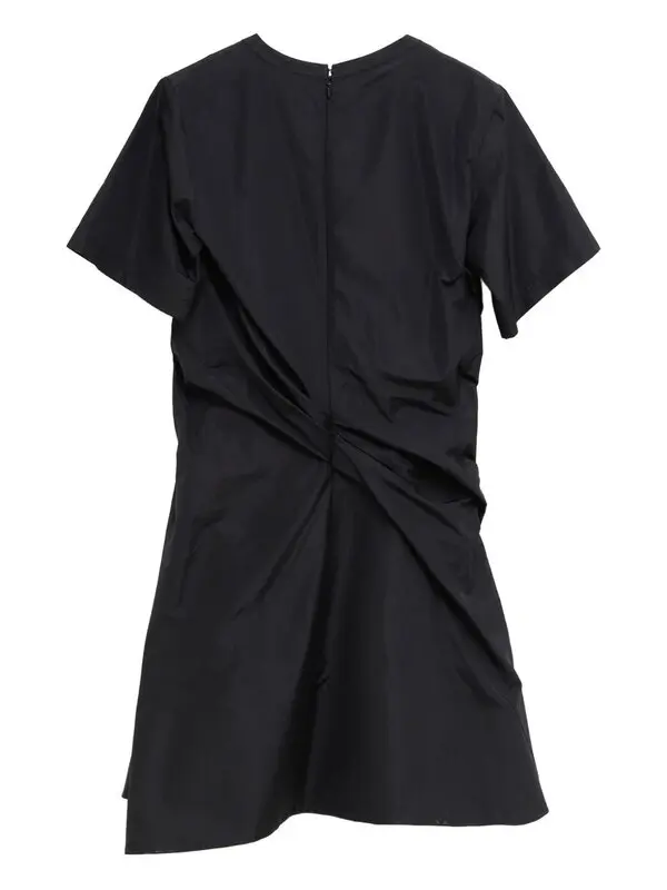 Loewe Silk Blend Twisted Mini Dress - Multicolor