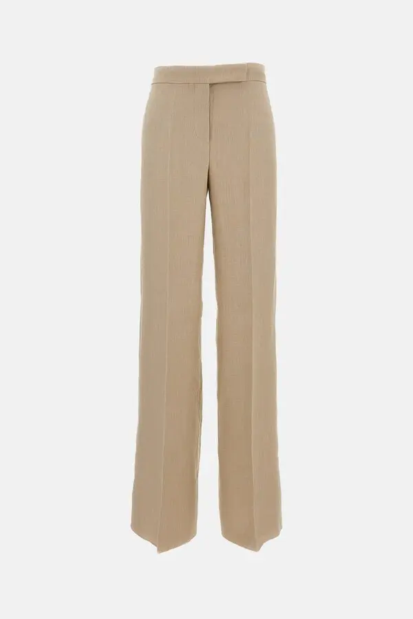 Max Mara Angus Linen Trousers - Multicolor