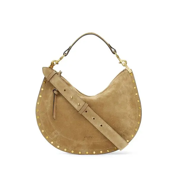 Isabel Marant Étoile Studded Suede Satchel Bag