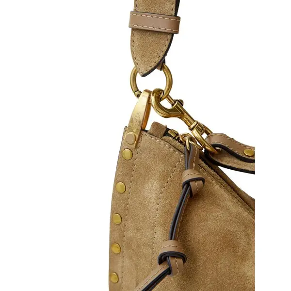 Isabel Marant Étoile Studded Suede Satchel Bag