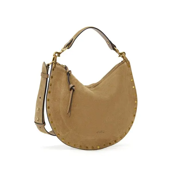Isabel Marant Étoile Studded Suede Satchel Bag
