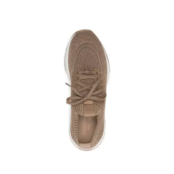 GIANVITO ROSSI Glover Knit Sneakers - Brown