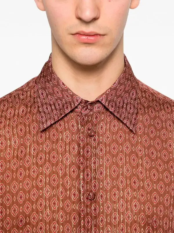 Valentino Garavani Chamber` Long Sleeve Shirt