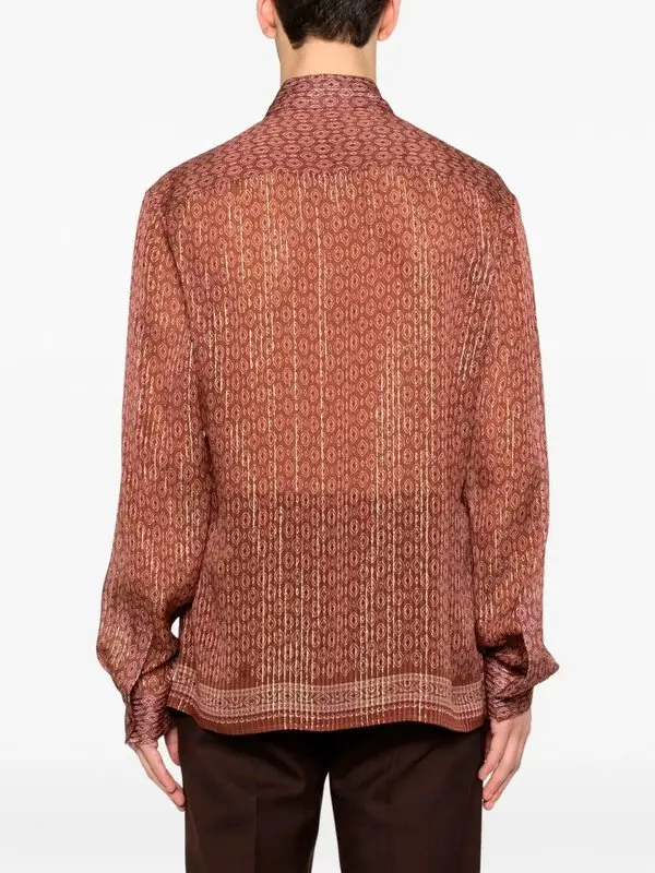 Valentino Garavani Chamber` Long Sleeve Shirt