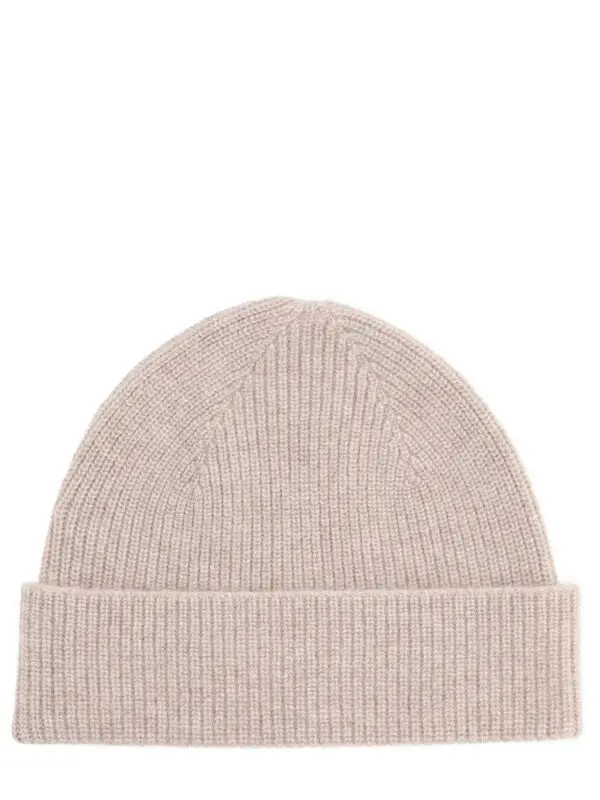 Zegna Cashmere Beanie - Cream