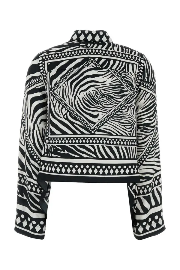 Blumarine Printed Viscose Shirt - Multicolor
