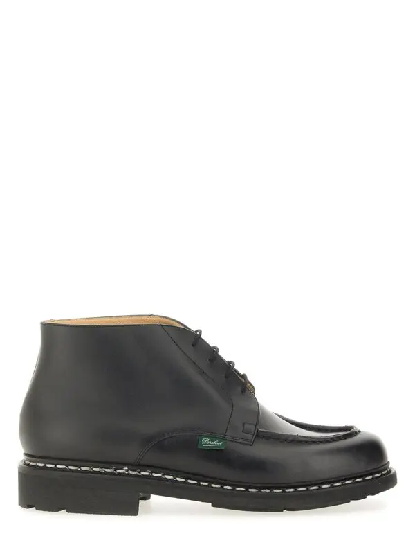 Paraboot Leather Ankle Boots - Black