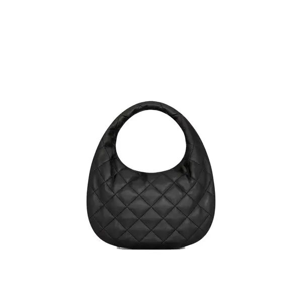 Saint Laurent Icarino Quilted Handbag - Black