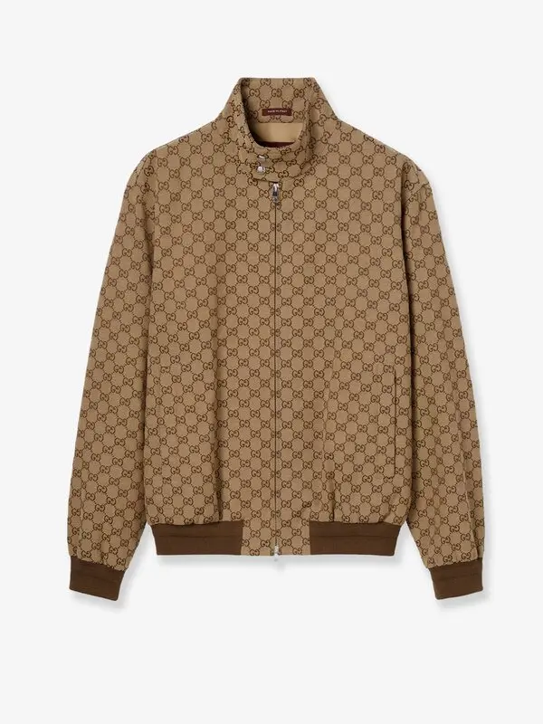 Gucci Gg Fabric Zip-up Jacket
