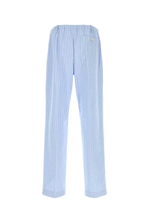Dries Van Noten Embroidered Poplin Penny Pyjama Pant