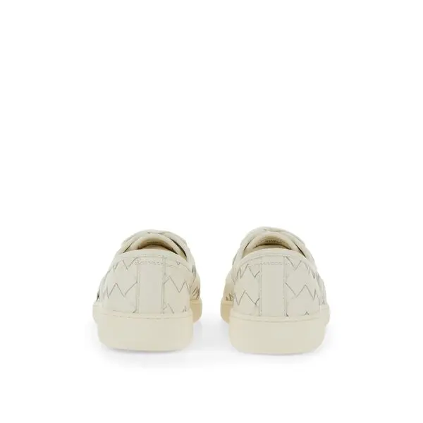 Bottega Veneta Intrecciato Leather Lace-up Sneakers