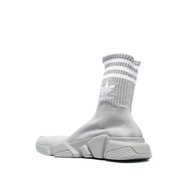 Balenciaga X Adidas Speed 2.0 Lt Sock Sneakers - Gray