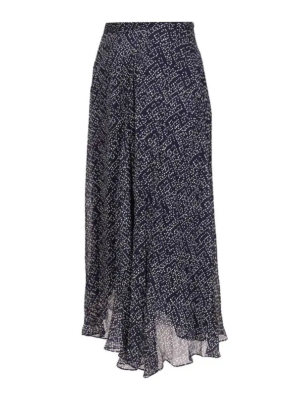 Isabel Marant Étoile Flowing Printed Muslin Skirt