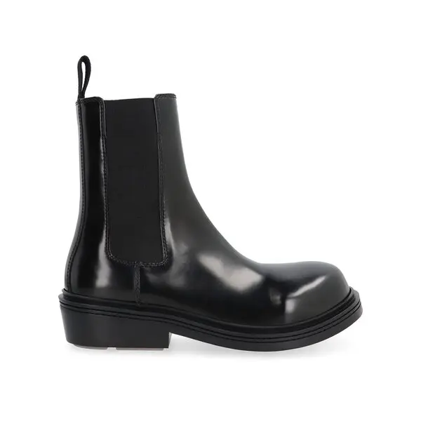Bottega Veneta Fireman Ankle Boots - Black