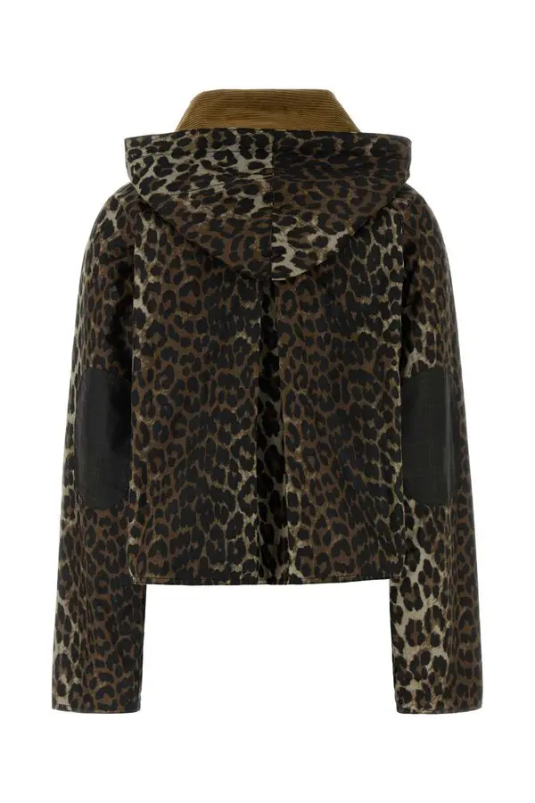 BARBOUR X GANNI Printed Cotton Jacket