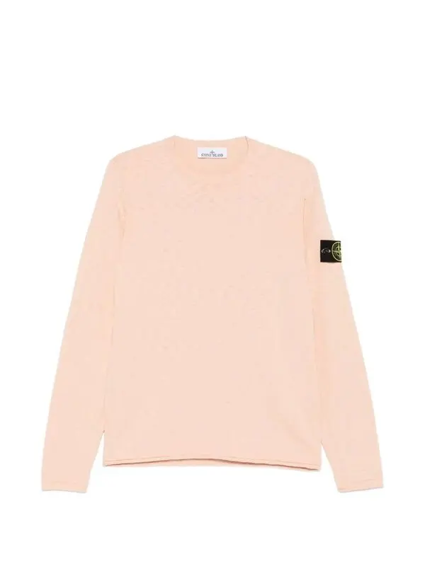 Stone Island Organic Cotton Nylon Crewneck - Multicolor