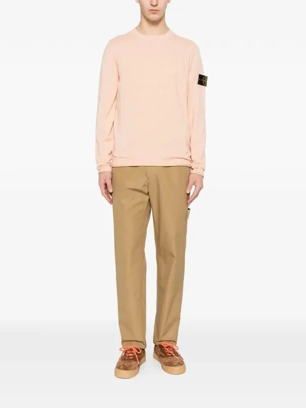 Stone Island Organic Cotton Nylon Crewneck - Multicolor