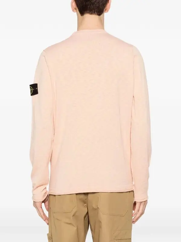 Stone Island Organic Cotton Nylon Crewneck - Multicolor