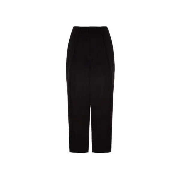 Balmain Viscose Pants - Black