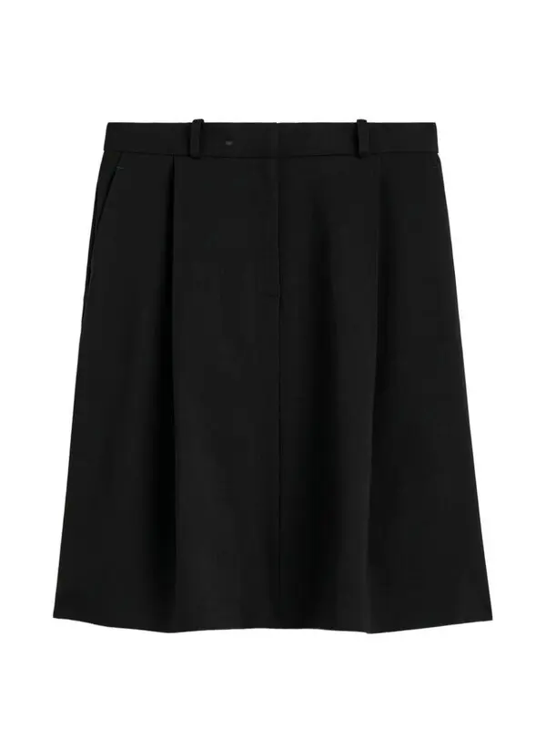 TOTEME Pleated A-line Skirt