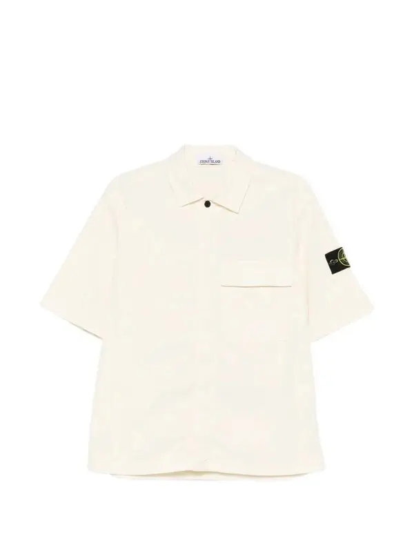 Stone Island Garment Dyed Shirt